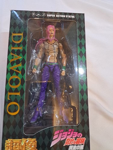 JoJo's Bizarre Adventure Super Action Statue Figure 5th part Diavolo ...