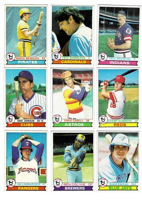 Vintage (Lot of 9) 1979 Topps Baseball Cards | eBay