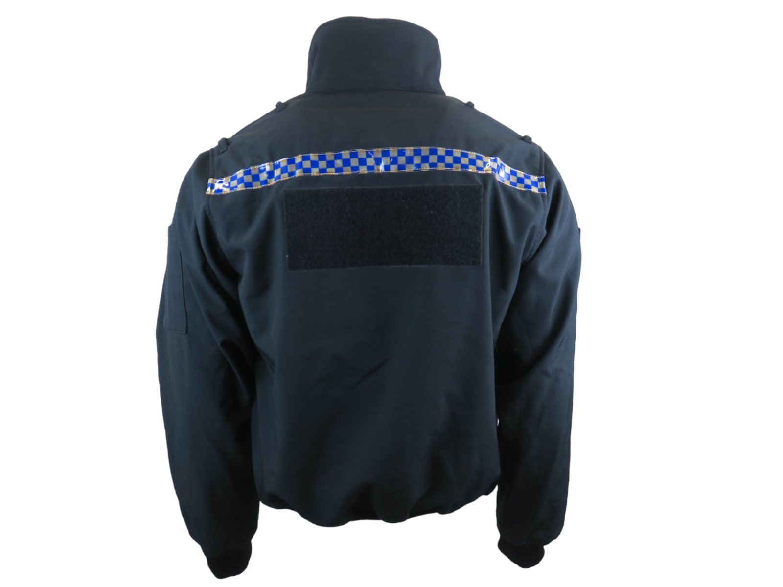 Ex Police Soft Shell Jacket Security Uniform Patrol Duty Reflective SIA ...