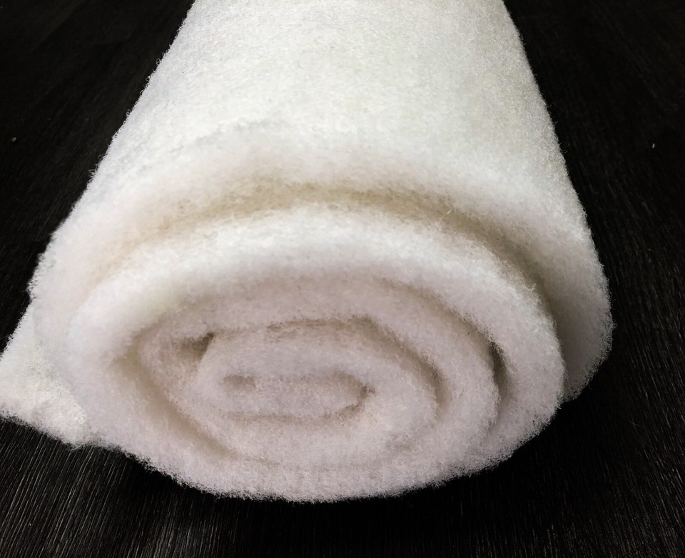 Aquarium Pond Filter Floss Pad Media Reusable 3/4 - 1" Thick, 12" x 72 ...