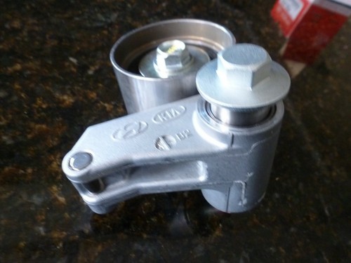 KIA OEM Timing Belt Camshaft Cam-Tensioner Arm Hyundai 248403E000 ...