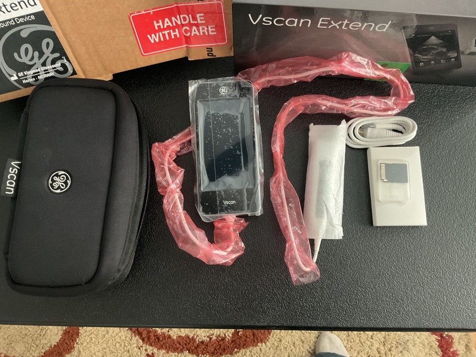 GE VINGMED VSCAN EXTEND PORTABLE HANDHELD ULTRASOUND MACHINE, NEW WITH ...
