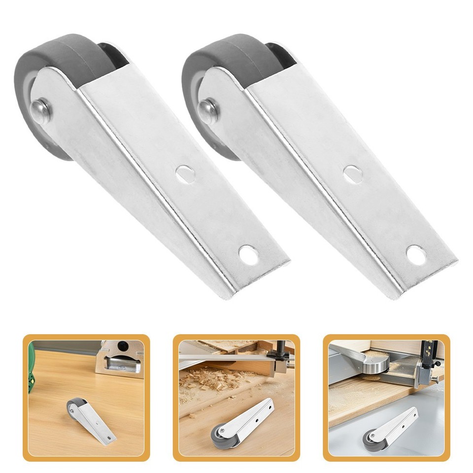 4pcs Heavy Duty Door Bottom Support Wheels: Replacement Casters - Gate ...