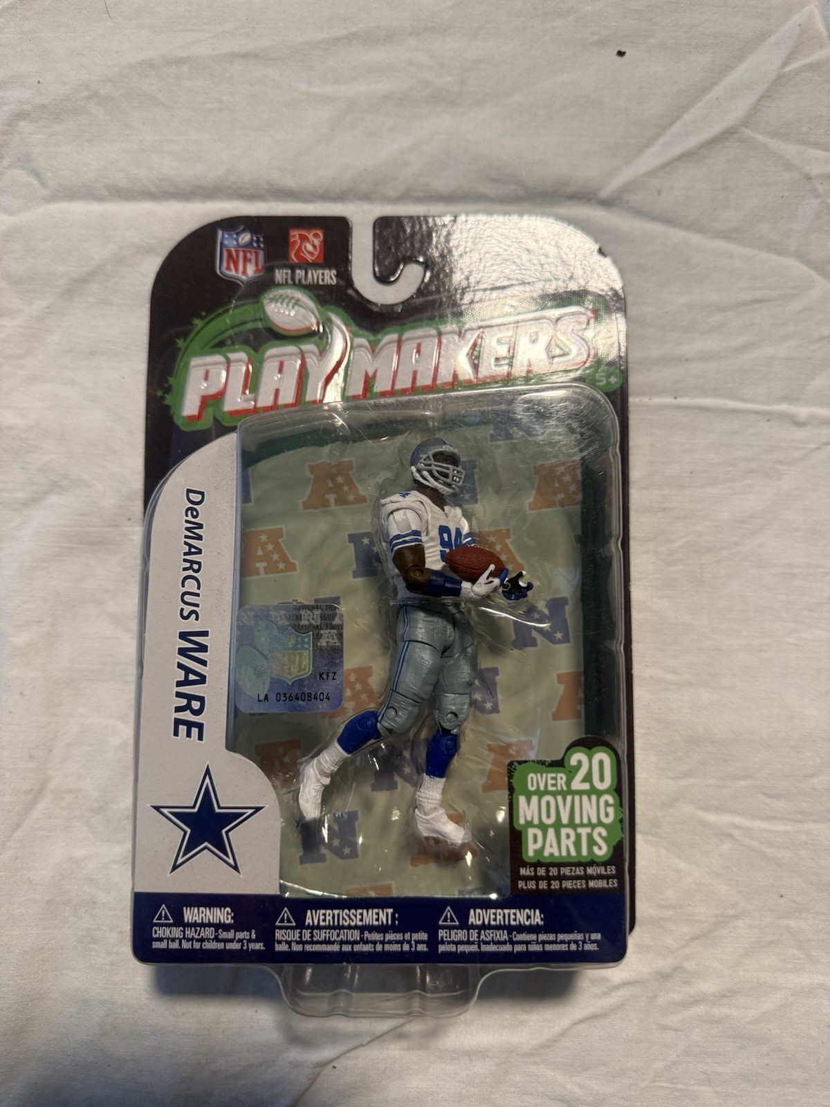 2010 McFarlane Toys NFL Playmakers Demarcus Ware Dallas Cowboys 4 ...