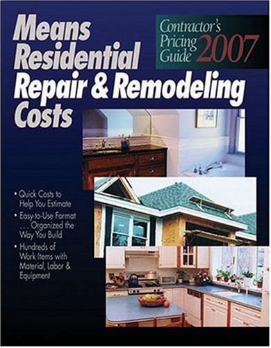 Means Residential Repair and Remodeling Costs Perfect 9780876298732| eBay