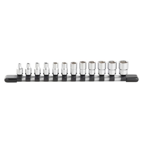 Tone HS212 Socket Set (Hexagonal, with Holder) 6.35mm (1/4") Drive 12 ...
