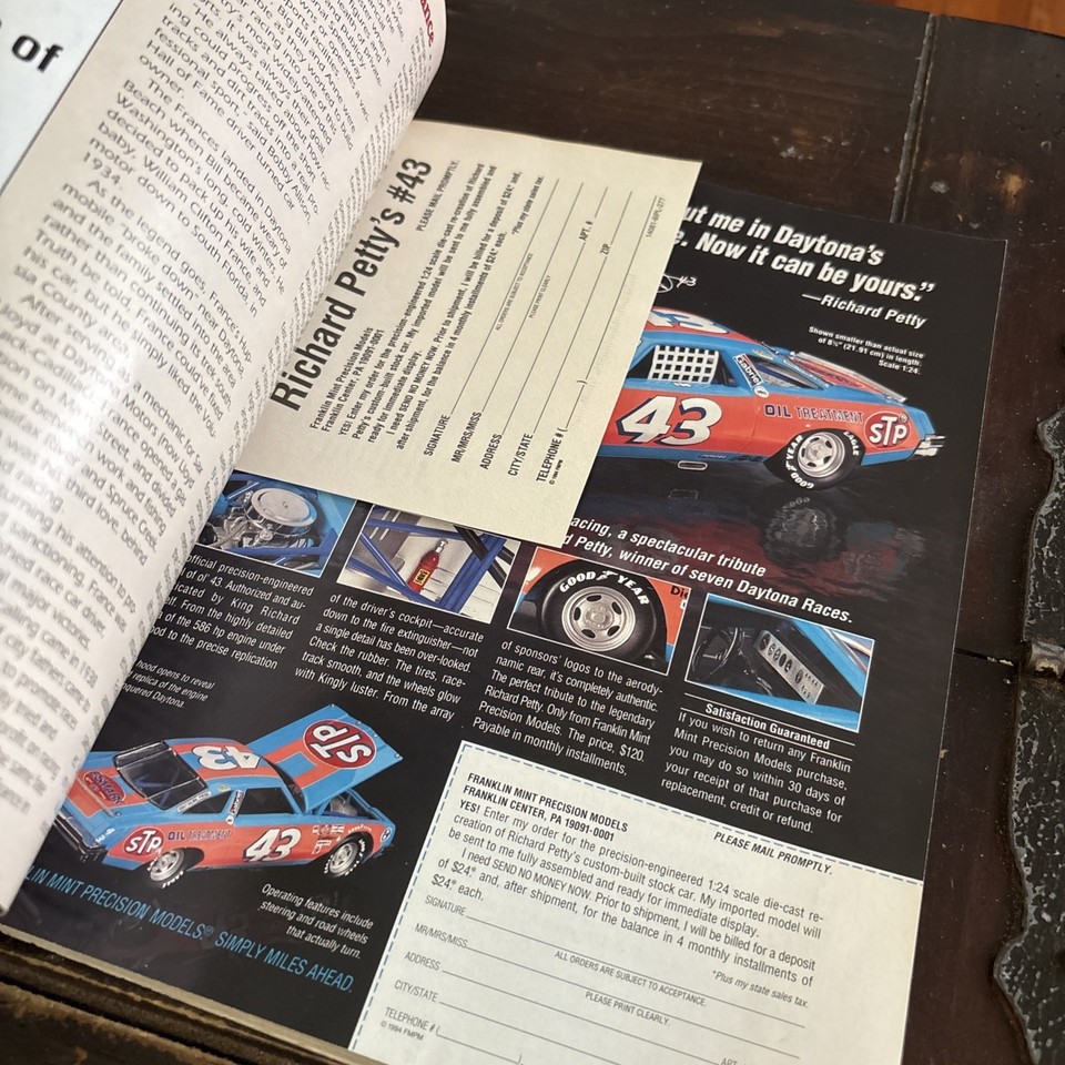 1994 35th Anniversary Daytona 500 Race Program Nascar With Patch ...