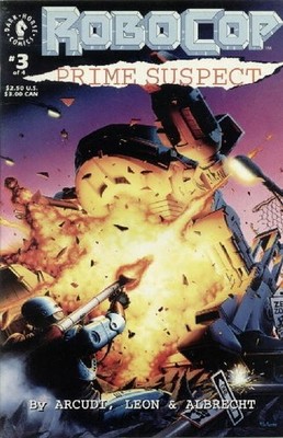 Robocop Prime Suspect Comic Book #3 Dark Horse 1992 VERY HIGH GRADE ...