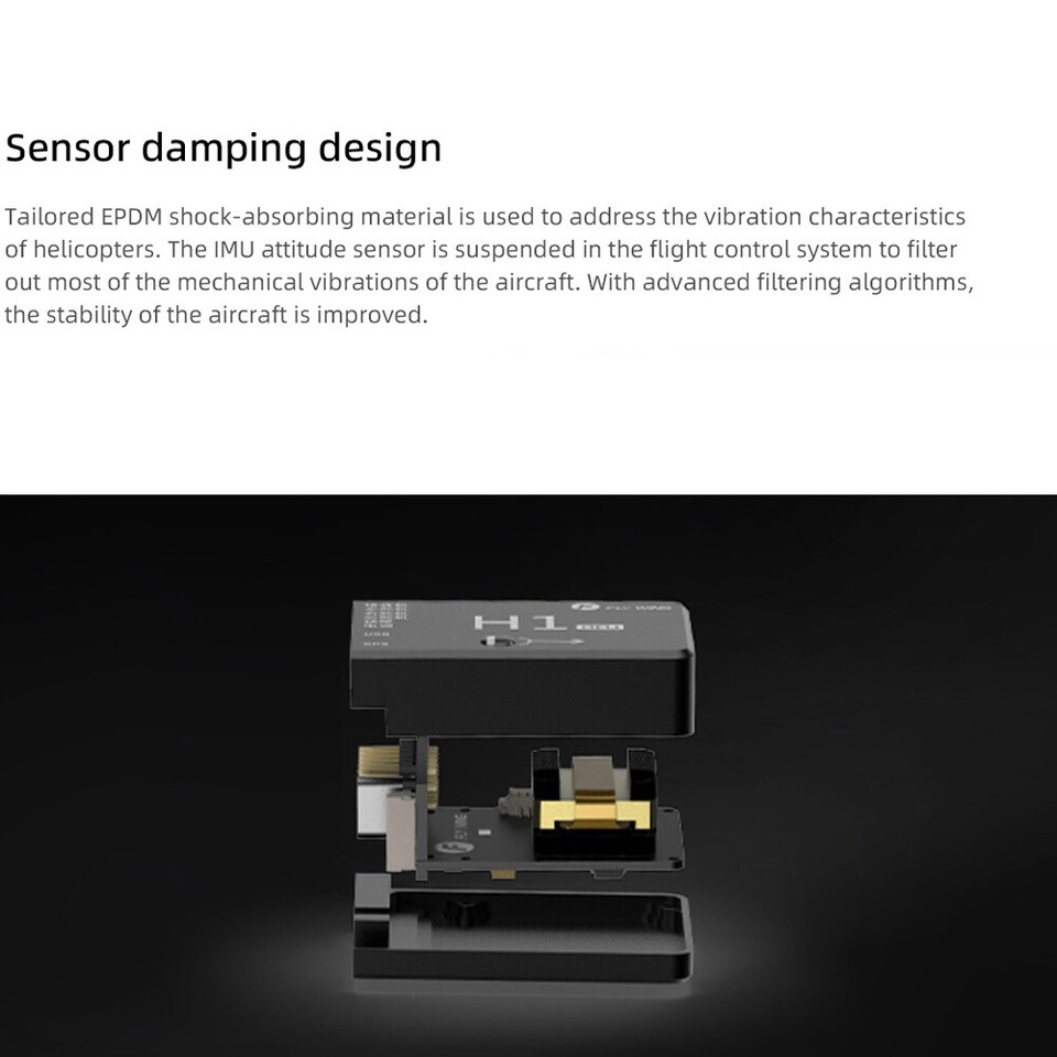 Flywing BO105 Helicopter H1 M10N GPS 4 Blade Simulation Police aviation ...