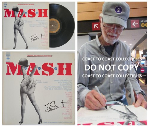 Tom Skerrit signed Mash Soundtrack album vinyl LP exact proof COA ...