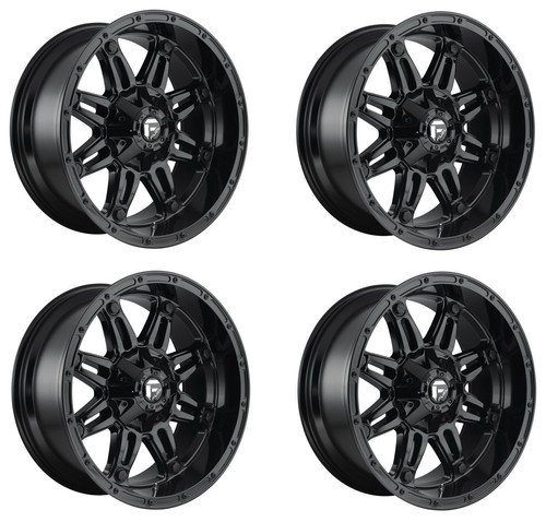 Set 4 Fuel D625 Hostage 20x9 8x170 Gloss Black Wheels 20" 1mm Rims | eBay