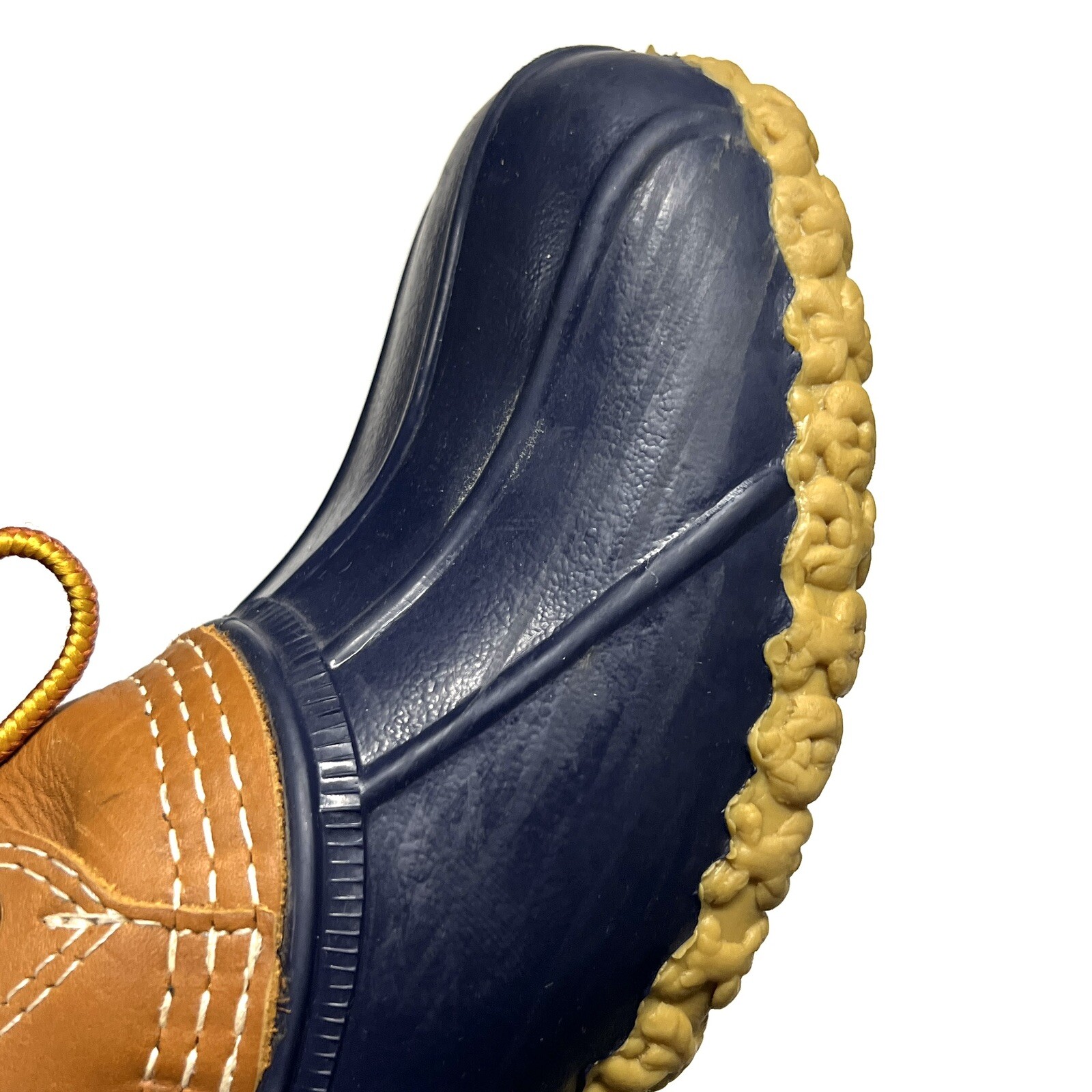 Vintage LL Bean Bean Boots Gumshoe Duck Ankle Boots Mens 10 M Blue Made ...