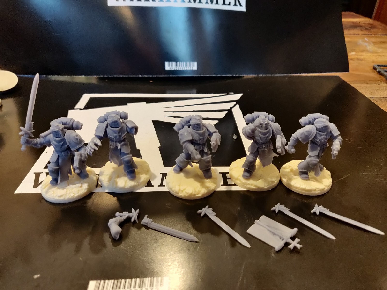 Horus Heresy Warhammer 30k Imperial Fists Templar Brethren Squad x5 | eBay
