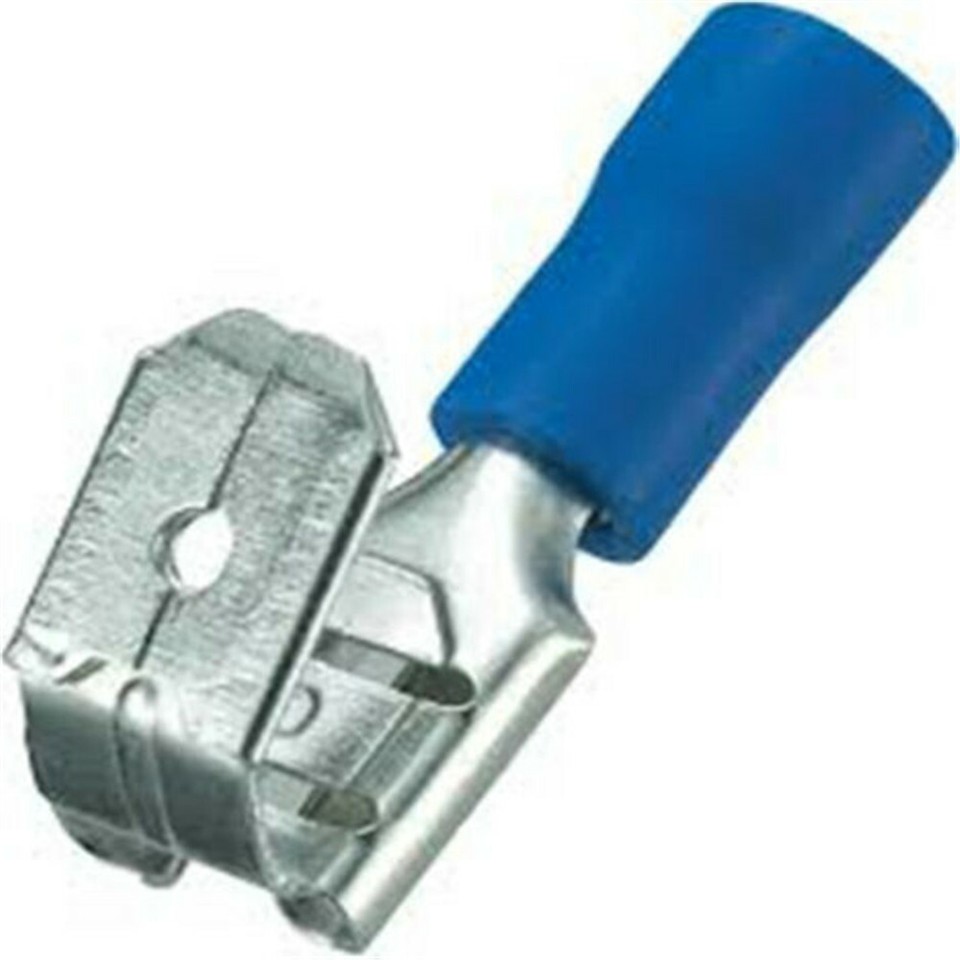 50PCS Blue PBDD2-250 16-14 AWG Piggyback Quick Disconnect Terminals | eBay