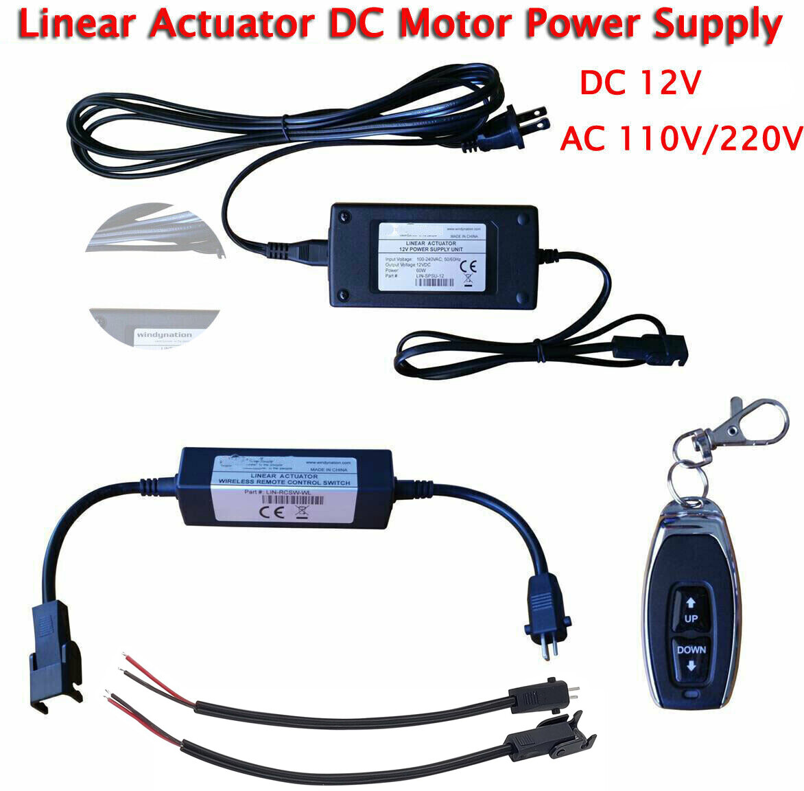 Linear Actuator 12v To 110v Linear Actuators, 12V/24V Electric Linear