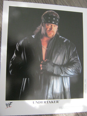 P630 Undertaker WWE Original Promo Photo 8x10 WWF ohne Autogramm no ...