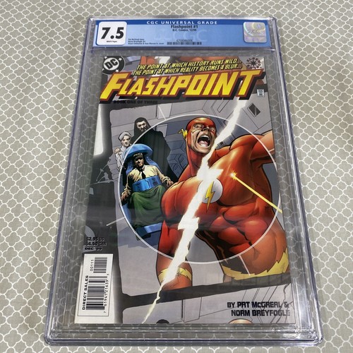 FLASHPOINT #1 1999 DC COMICS ELSEWORLDS FLASH CGC Graded 7.5 | eBay