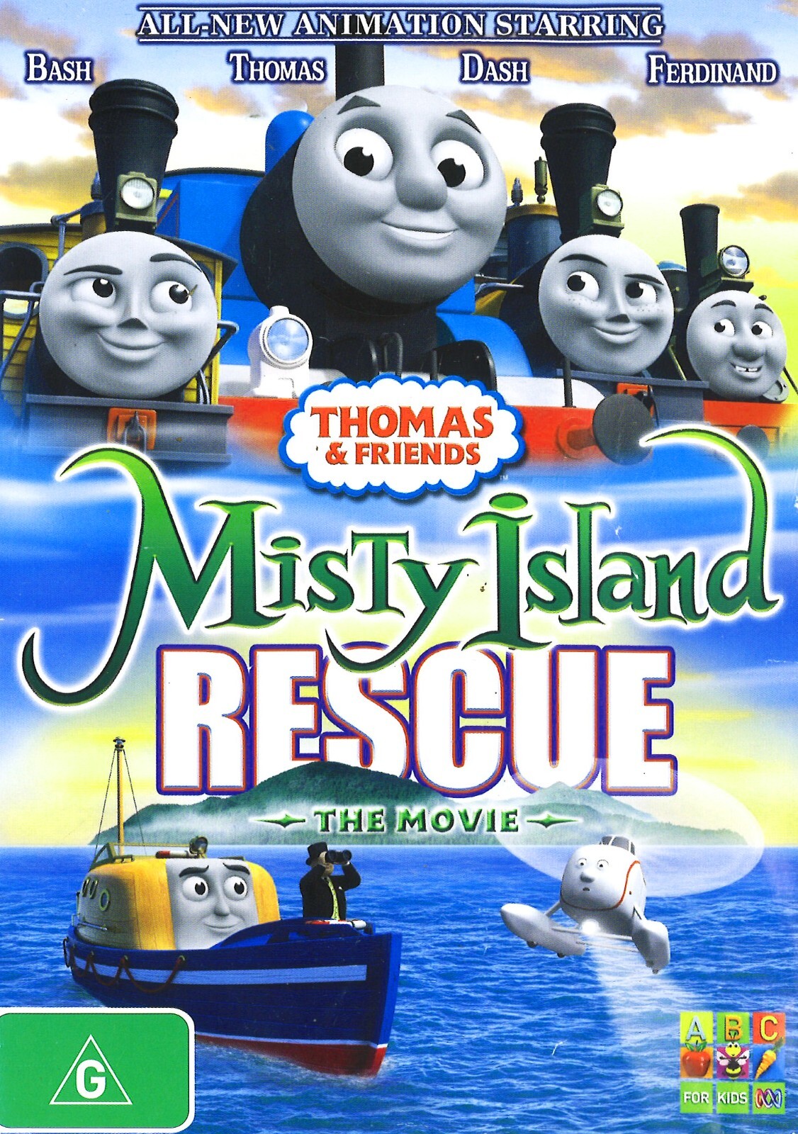 Thomas & Friends : Misty Island Rescue (DVD 2010) RARE . 9398711096391 ...