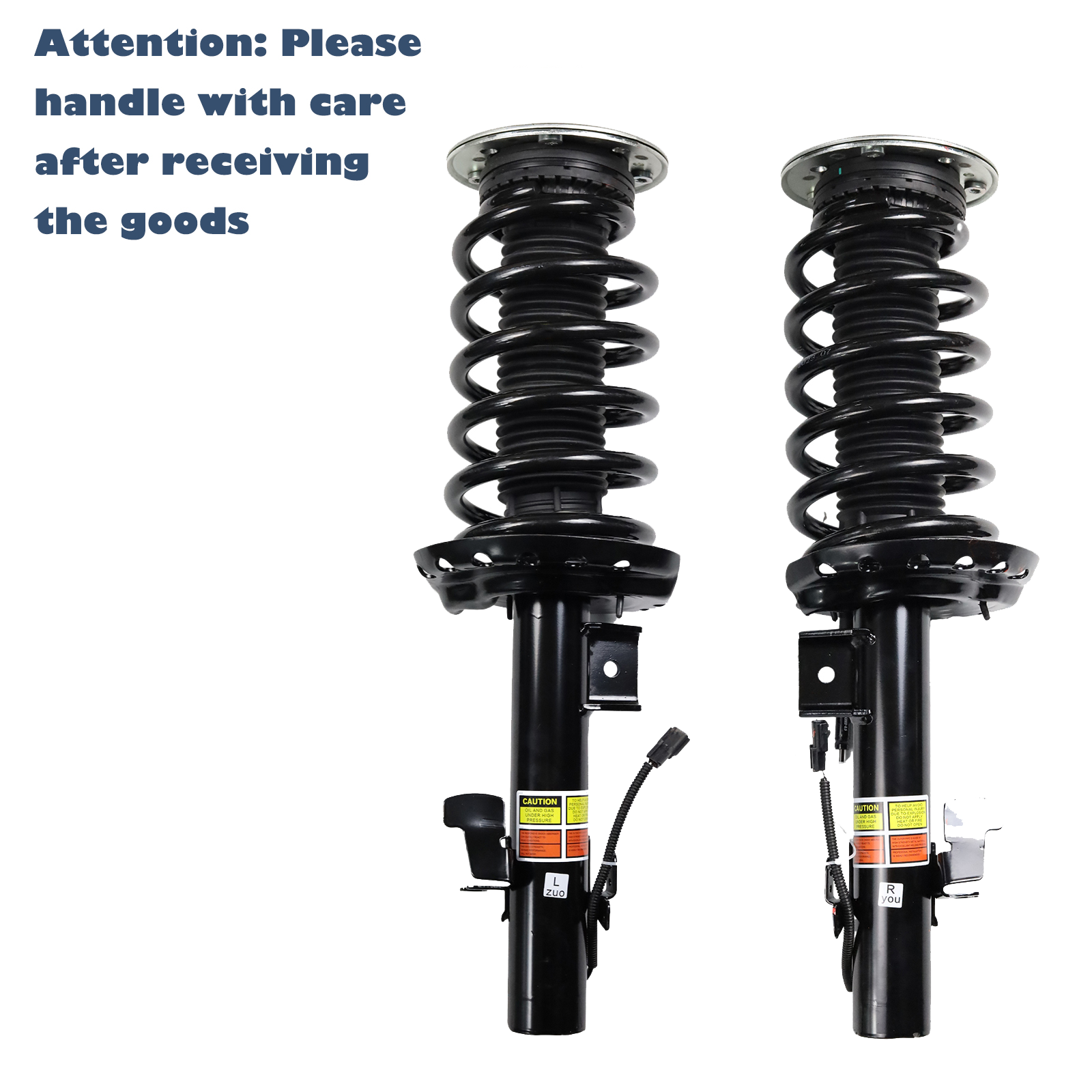 2X Fit For Range Rover Evoque 2012-2019 FRONT Shock Absorber Struts w ...