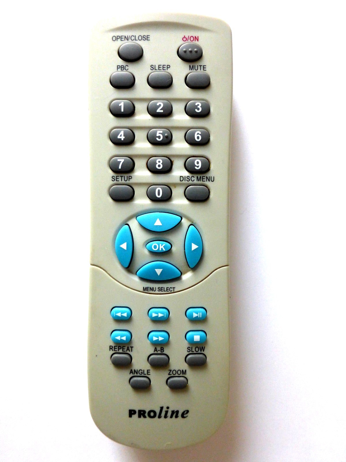 PROLINE DVD REMOTE CONTROL for DVD1100 battery hatch missing | eBay