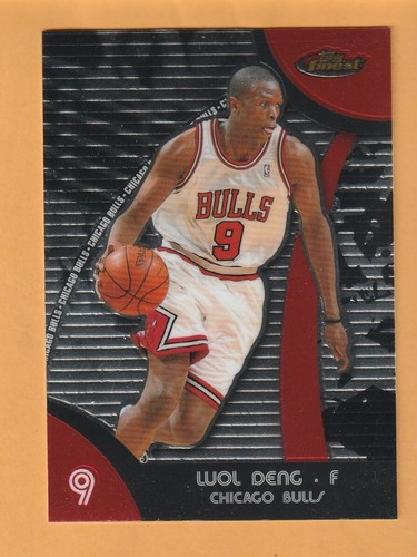 Luol Deng Chicago Bulls 2007-08 Finest #27 Duke Blue Devils 13U | eBay