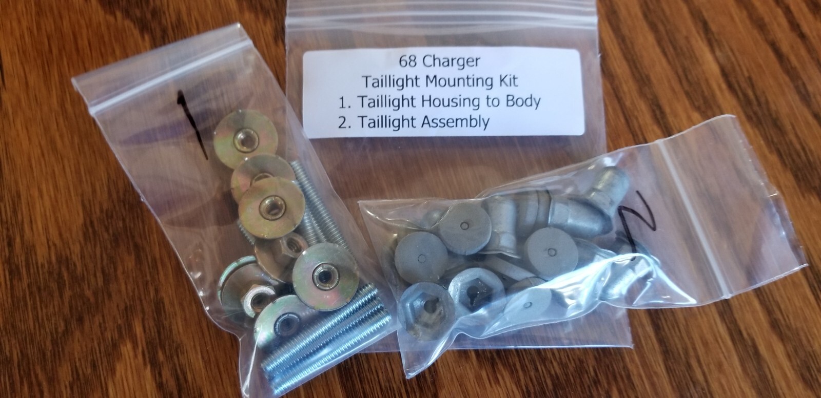 fits 68 Charger Tail Light Lens and Housing Mounting Kit Set NEW | eBay