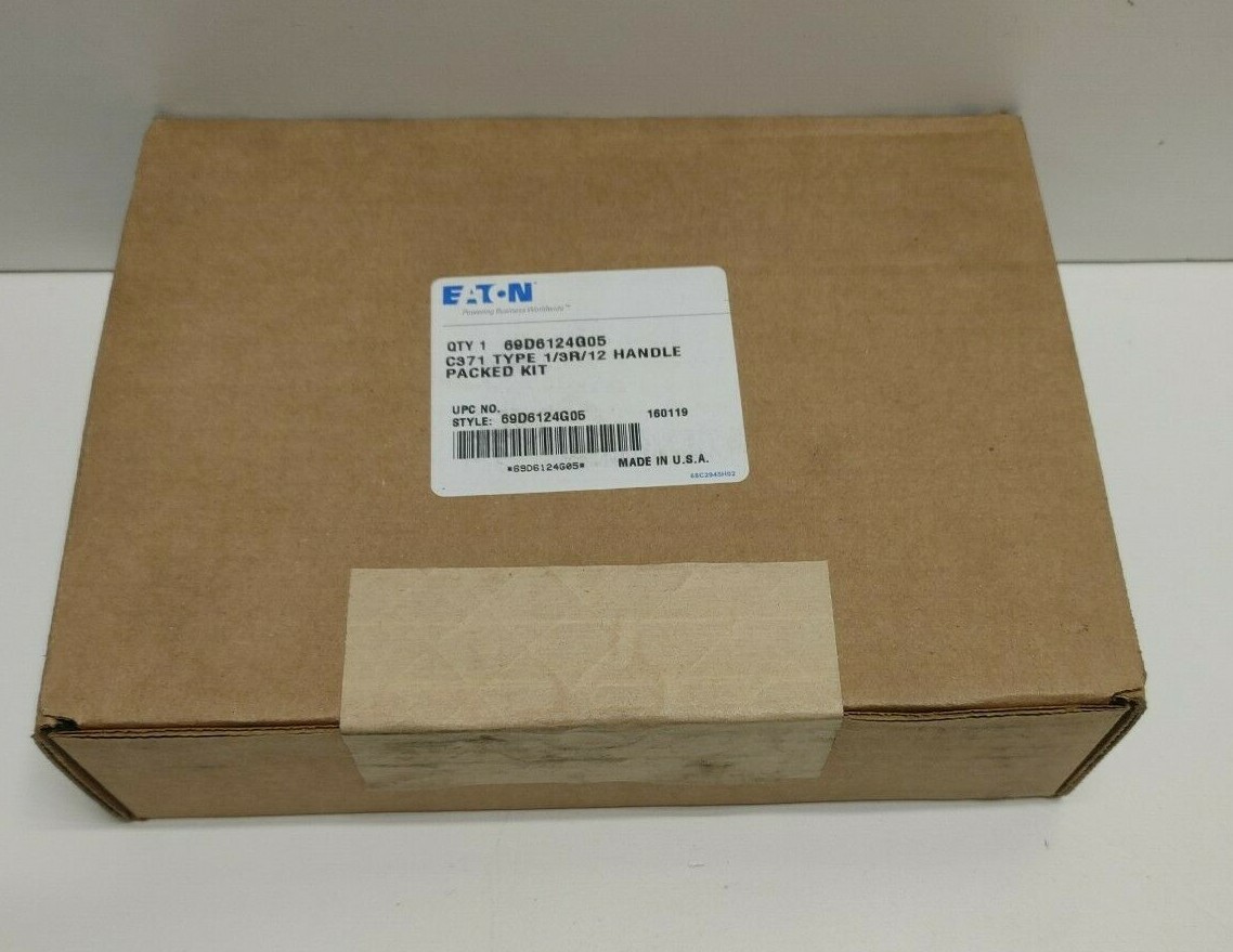 FACTORY SEAL! EATON C371 TYPE 1/3R/12 HANDLE KIT 69D6124G05 NZM2/3-XSH ...