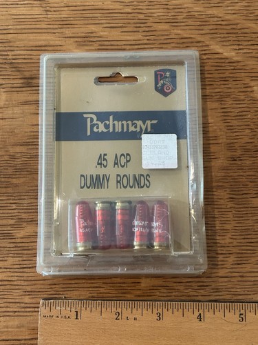 Vintage Pachmayr 45 ACP Dummy Rounds for Dry Firing | eBay