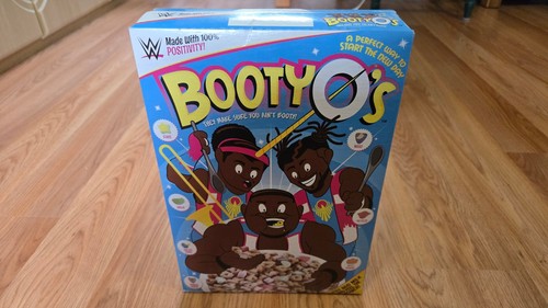 2 Boxes of WWE Booty O's Breakfast Cereal Genuine for sale online | eBay