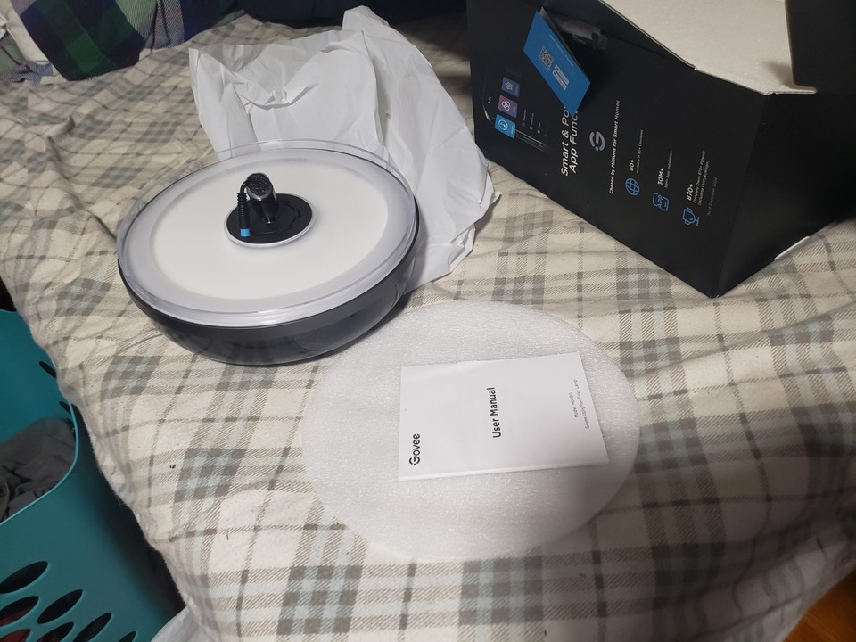 Govee Uplighter Floor Lamp RGBIC Ripple Projector H60b0 Living Room ...