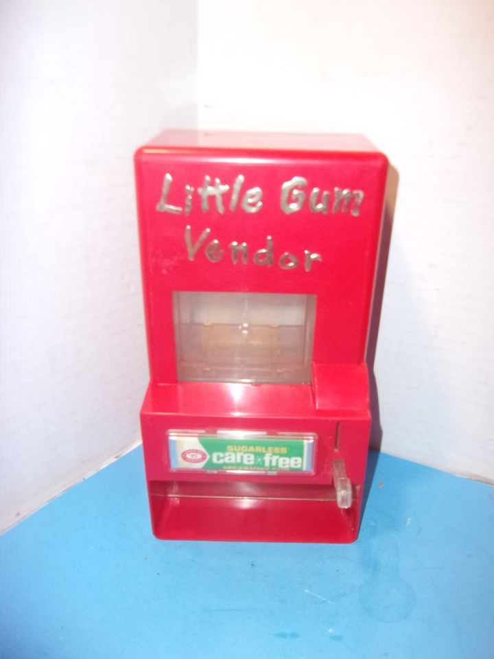 Vintage Little Gum Vendor Coin Operated Gum Vending Machine Blammo ...