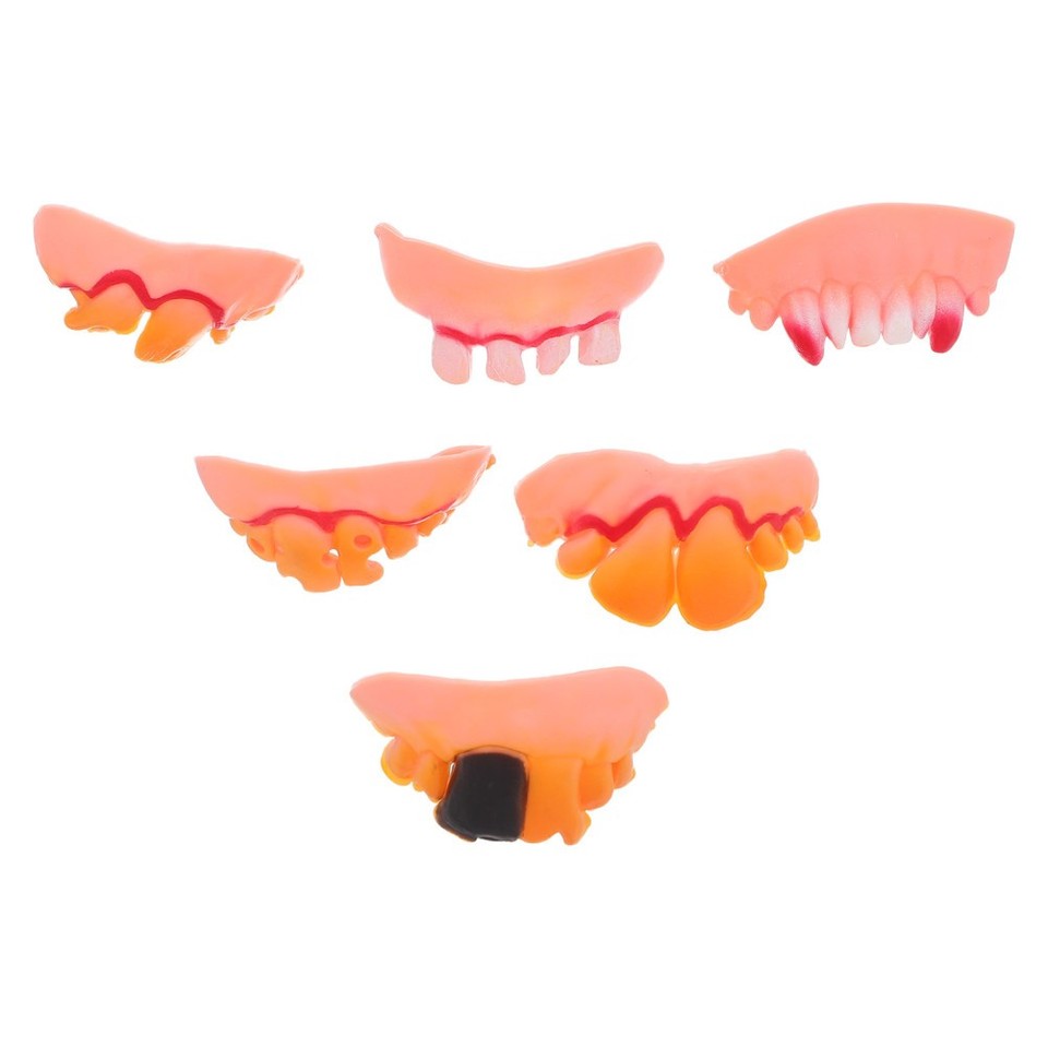 5pcs of Wacky Fake Teeth for Halloween and Easter Costume Props | eBay ...