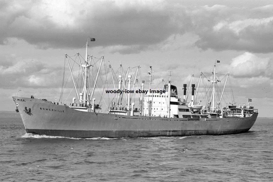 mc3308 - Norwegian Cargo Ship - Somerville , built 1956 - photograph ...