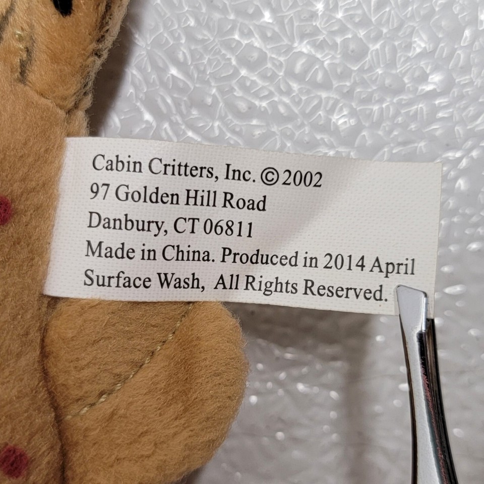 2002 Cabin Critters Inc. Brown Trout Spotted Fish Plush Stuffed Toy 9 ...