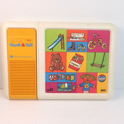 Vintage Texas Instruments Touch & Tell Educational Product NOT WORKING ...