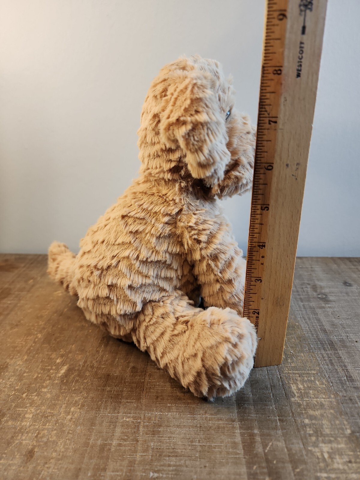 Jellycat Fuddlewuddle Brown Fluffy Puppy Dog Stuffed Plush Toy | eBay