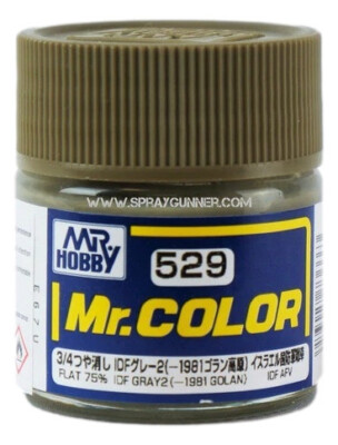 GSI Creos Mr.Color Model Paint: IDF Gray2 (-1981 Golan) (C-529) | eBay