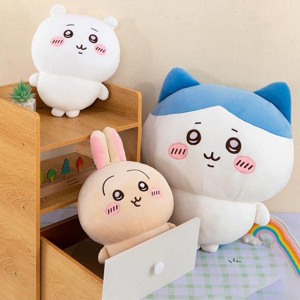 Chiikawa Hachiware Plush Doll Stuffed Anime Toy New 60cm/23in Collector ...