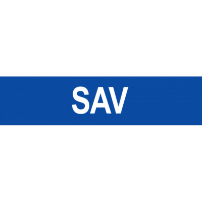 local SAV bleu - 15x3.5cm - Sticker/autocollant | eBay