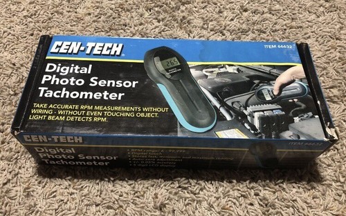 Cen-Tech Digital Photo Sensor Tachometer | eBay