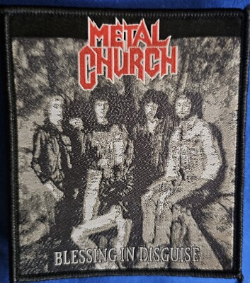 Metal Church Blessing In Disguise Woven Patch | eBay