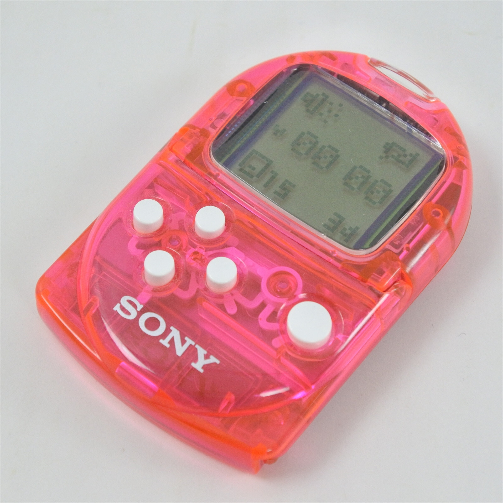 PS1 Pocket Station Console CLEAR PINK SCPH-4000 Official Playstation ...