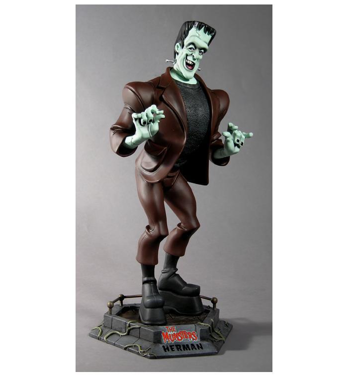 THE MUNSTERS - Herman Munster Maquette Statue Electric Tiki | eBay