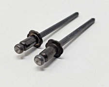 NOS+VIN+Tag+Rosette+6+Sided+Rivets+Fits+Most+MOPAR+Ford+GM+Chevy+Etc ...