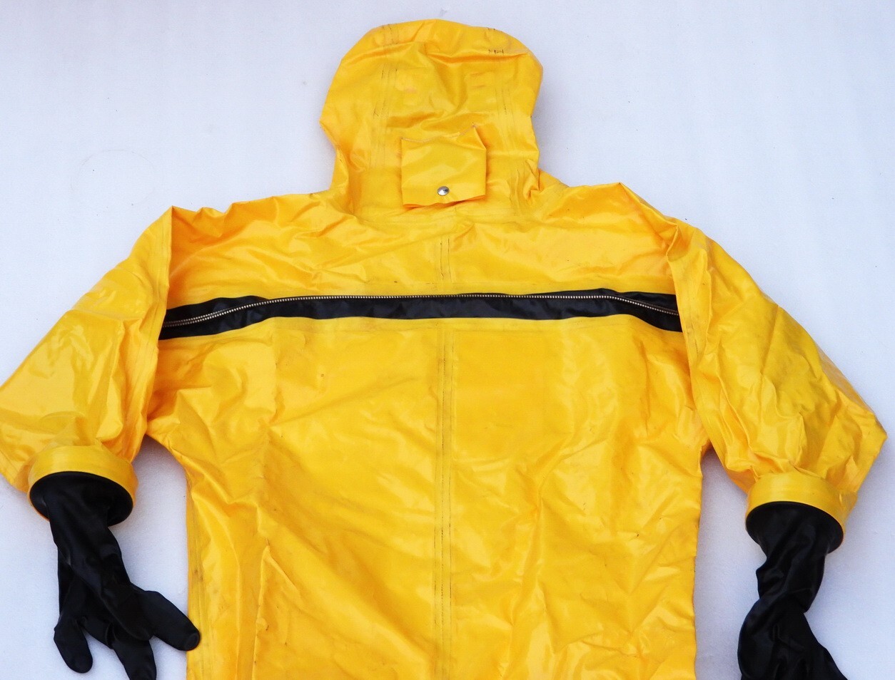 VGC TESIMAX GS3 POLYRAN-L SOLAS APPRVD CHEMICAL PROTECTIVE SAFETY SUIT ...