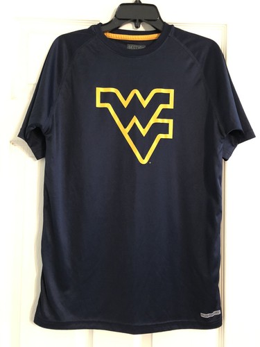 Majestic Section 101 Size M WVU West Virginia University Mountaineers T ...