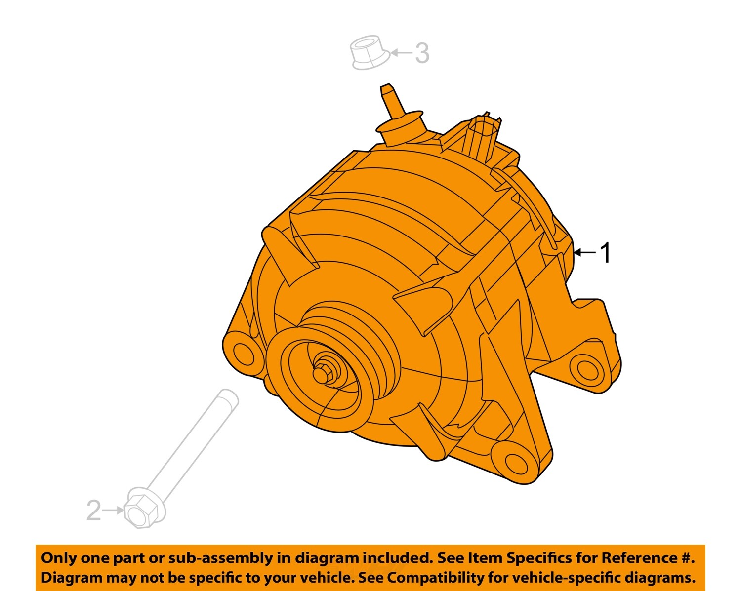 Genuine Chrysler Generator Engine 56029764AA / 56029764-AA OEM for sale ...