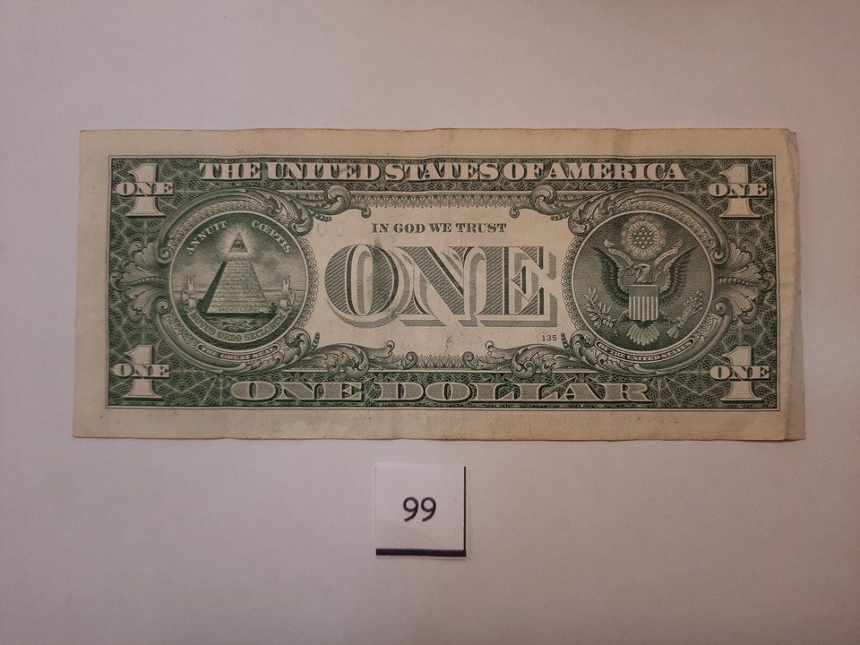 2013 1 Dollar Bill Rare Low Serial Numbers American U.S.A. Fancy ...