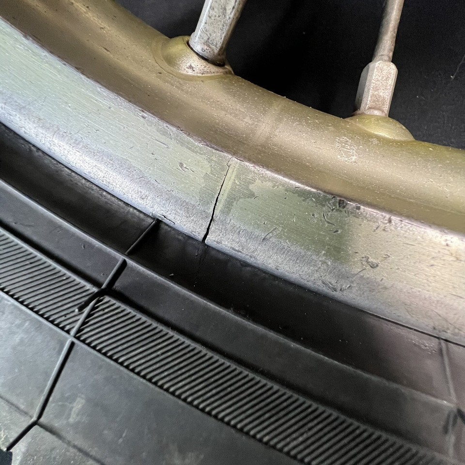 2009 07-22 SUZUKI RMZ250 OEM EXCEL REAR BACK WHEEL RIM HUB TIRE ROTOR ...