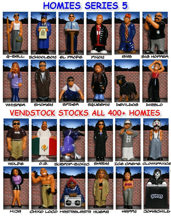 Homies Character List